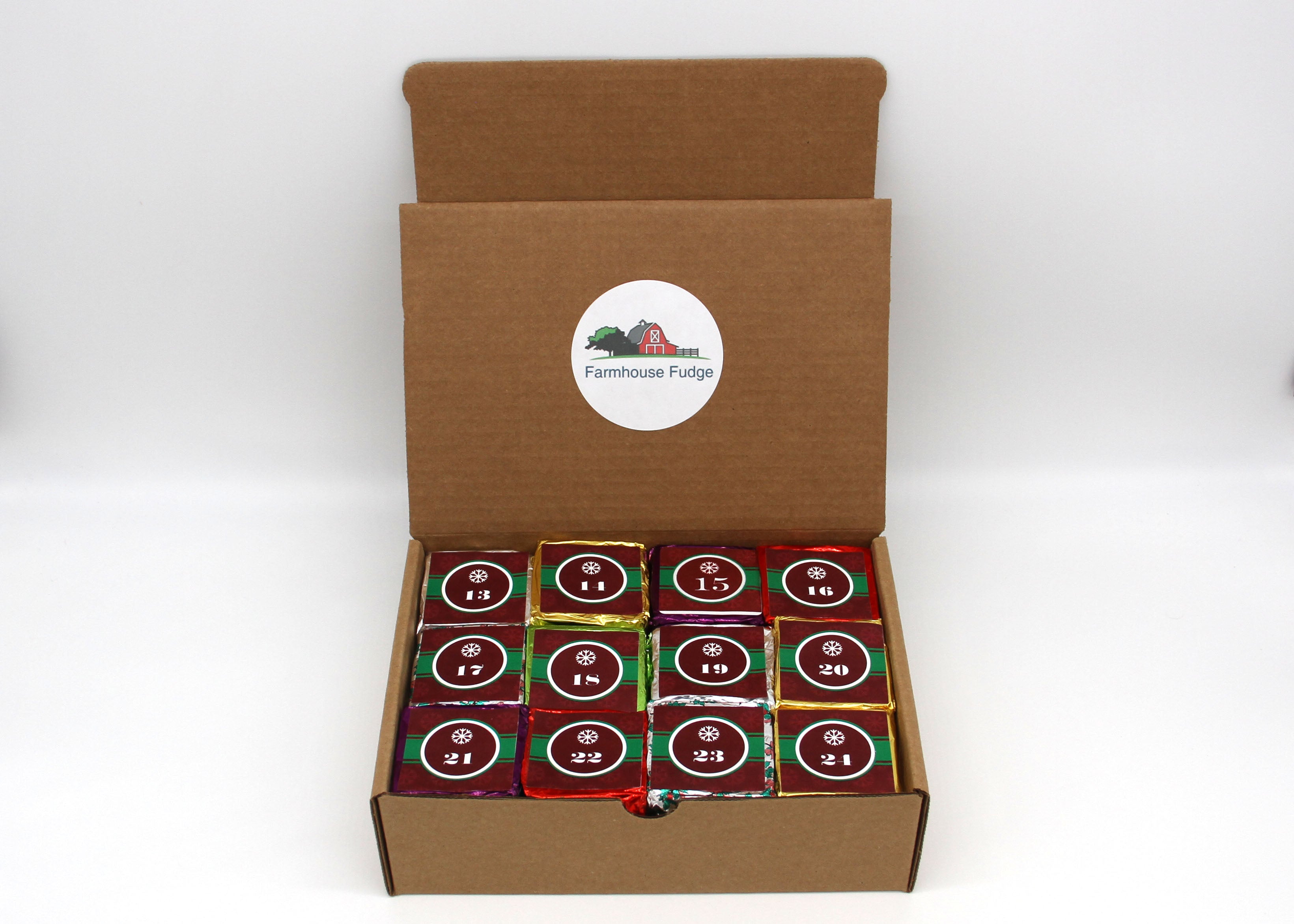 Farmhouse Fudge Advent Calendar - Countdown to Christmas